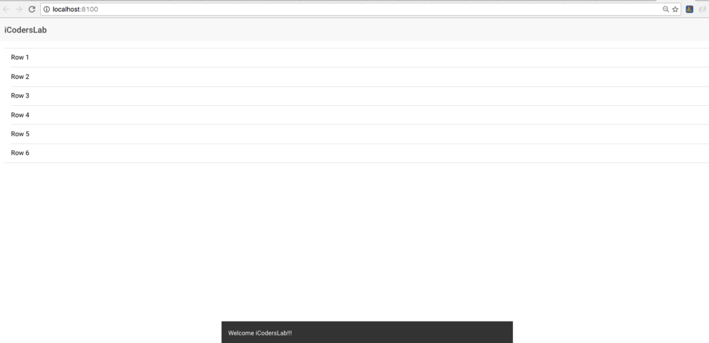 Develop First Ionic 2 Hybrid Mobile App With Navigation Controller
